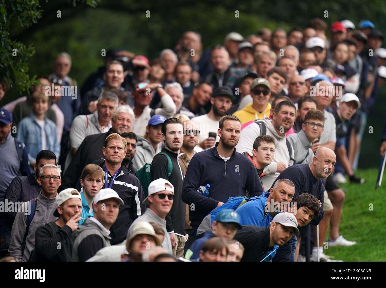 Spectators during day three of the BMW PGA Championship at Wentworth ...