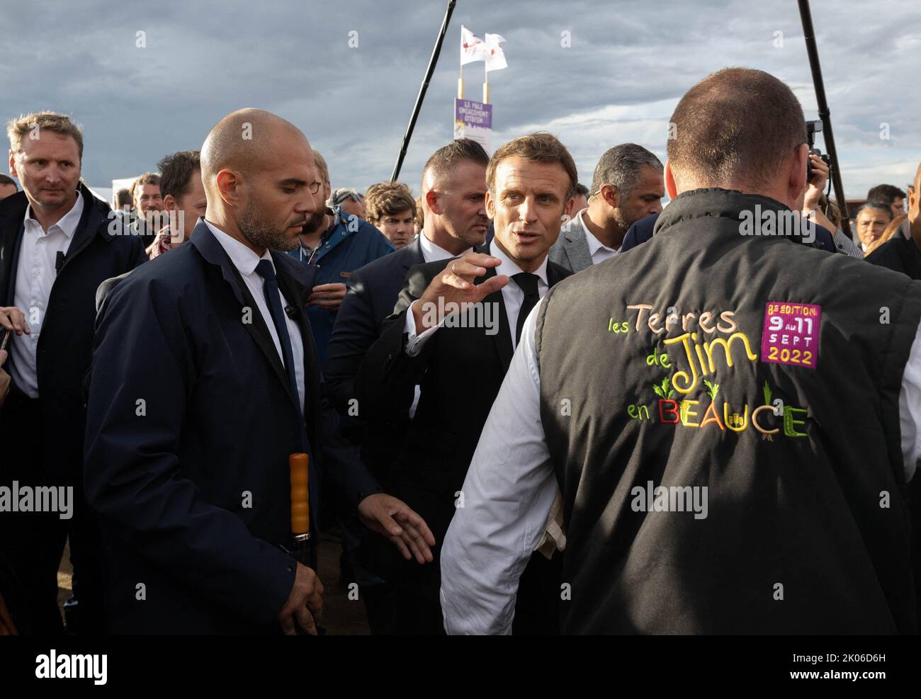 French President Emmanuel Macron . French President Emmanuel Macron and ...