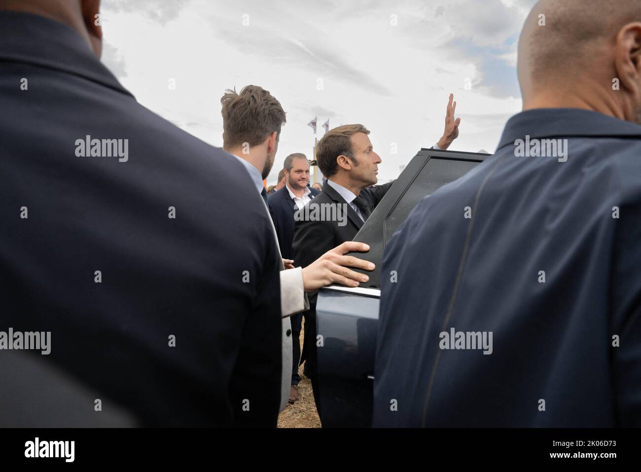 French President Emmanuel Macron . French President Emmanuel Macron and ...