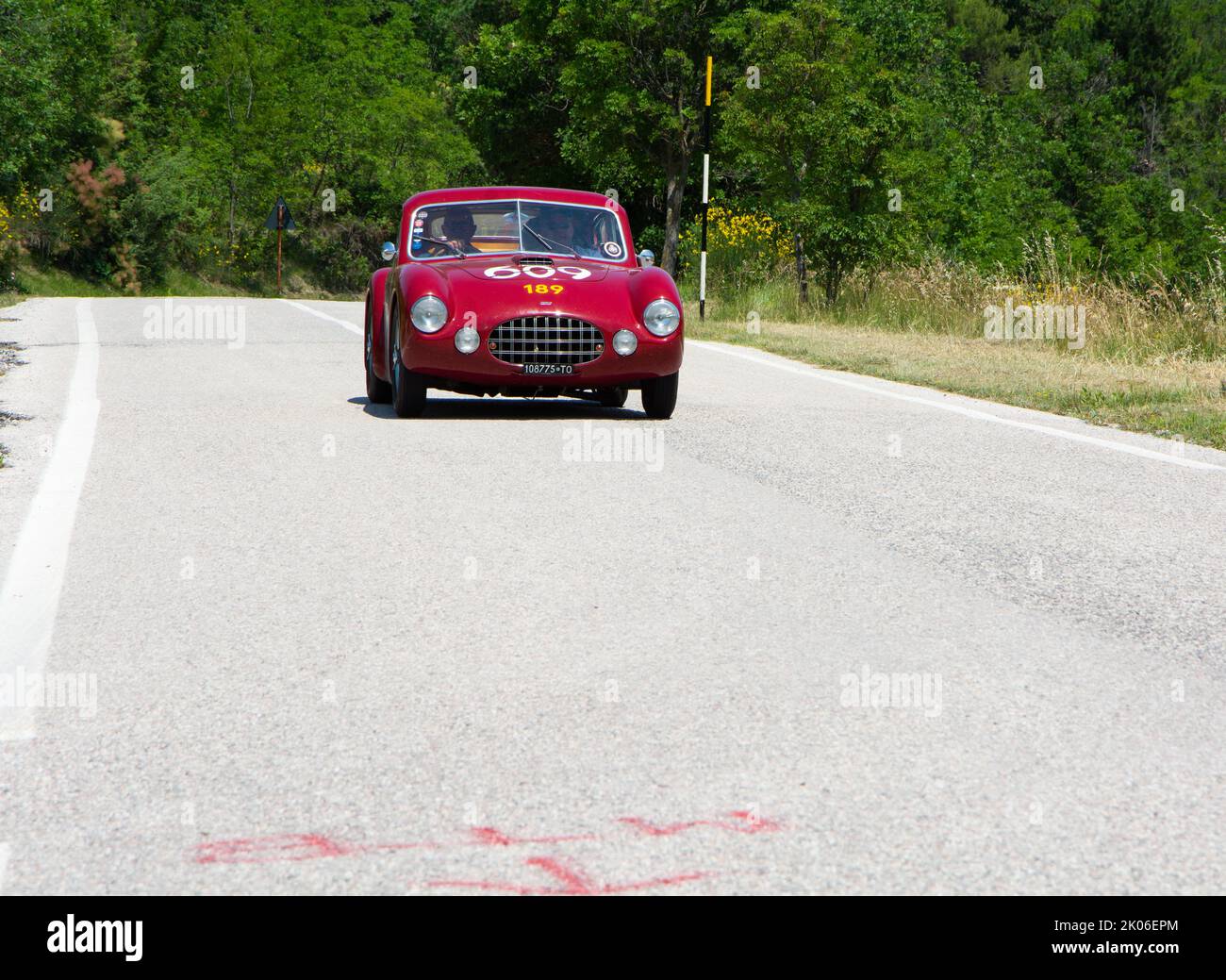 URBINO - ITALY - JUN 16 - 2022 : ERMINI 1100 BERLINETTA MOTTO 1950 on ...