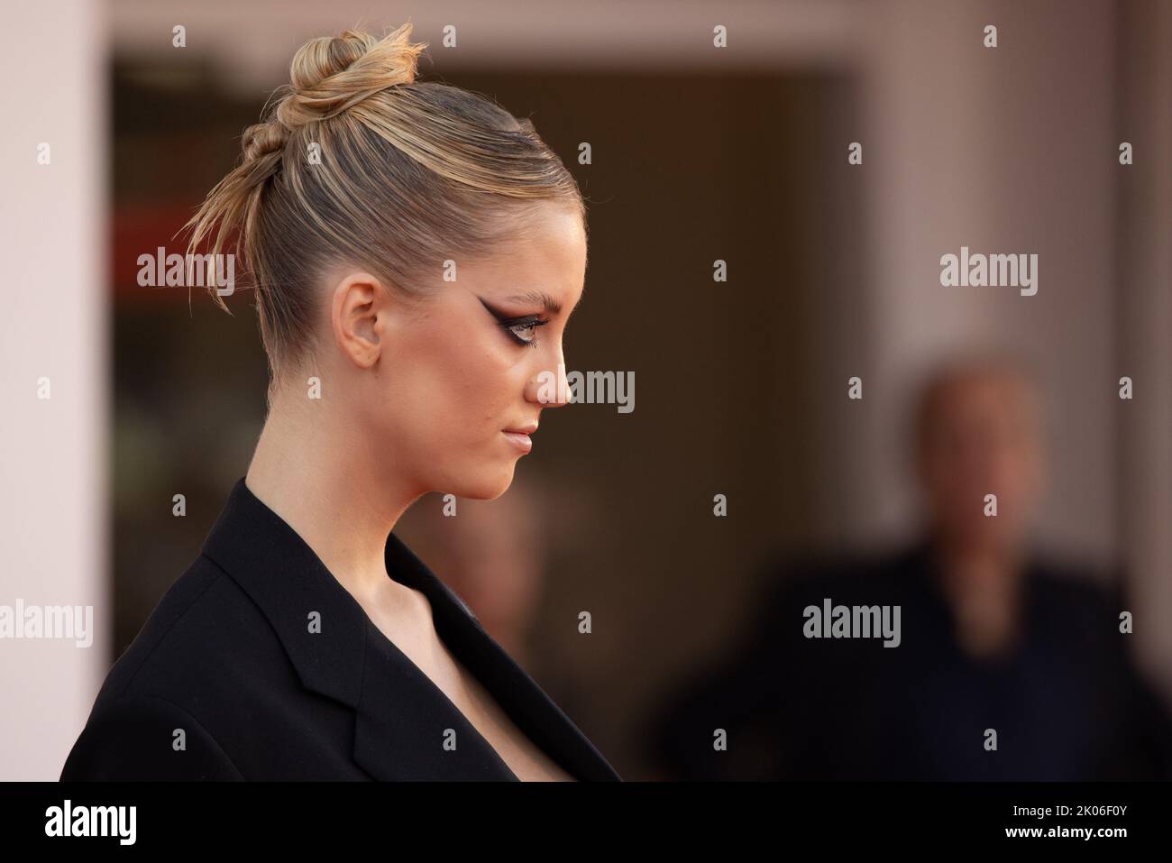 Lola Corfixen attends the Netflix Series "Copenhagen Cowboy" red carpet ...