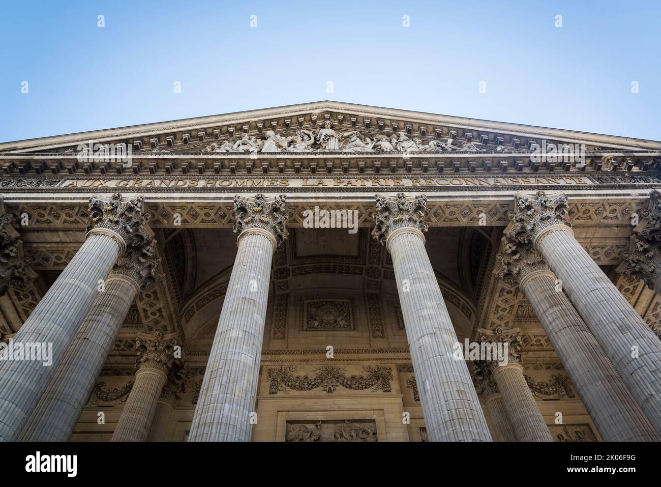 The Panthéon, a Neoclassical monument that is since French Revolution ...