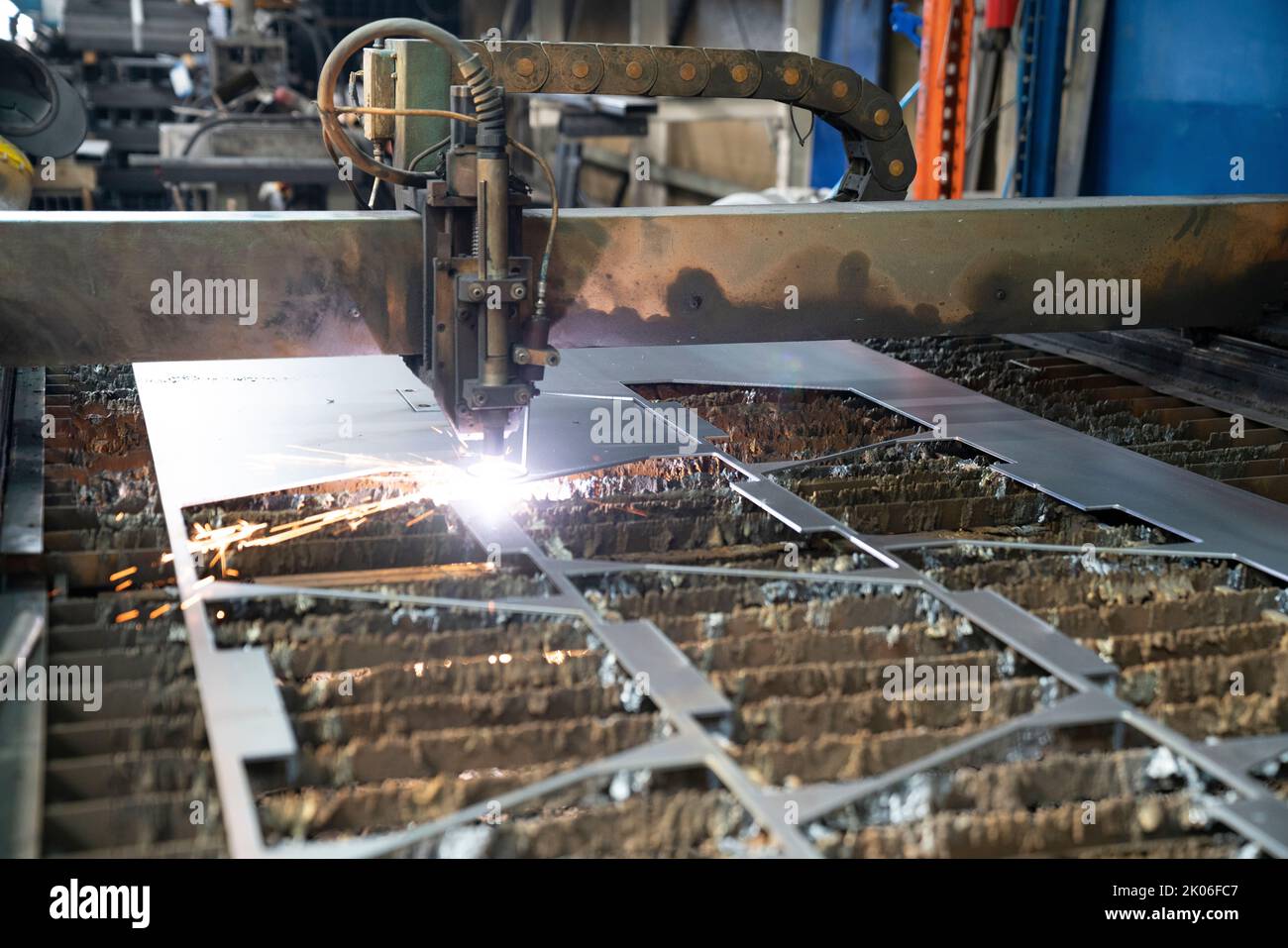 iron joinery factory Stock Photo - Alamy