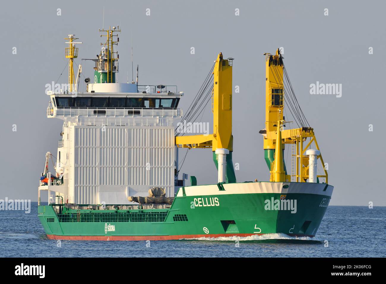 General Cargo Ship CELLUS Stock Photo - Alamy
