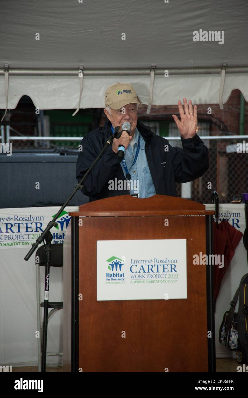 Volunteer build activities for World Habitat Day: 27th Annual Carter ...