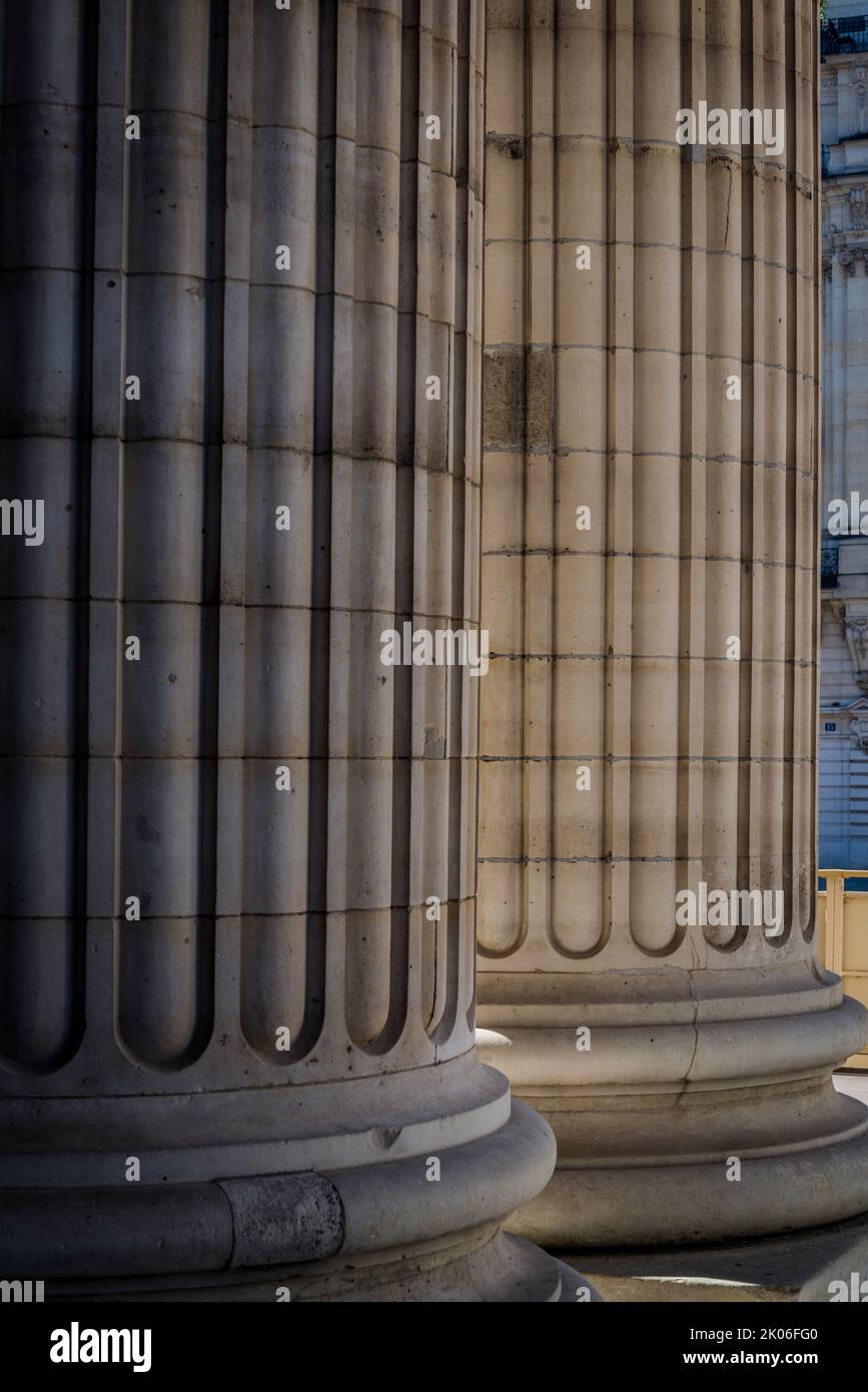 The Panthéon, a Neoclassical monument that is since French Revolution ...