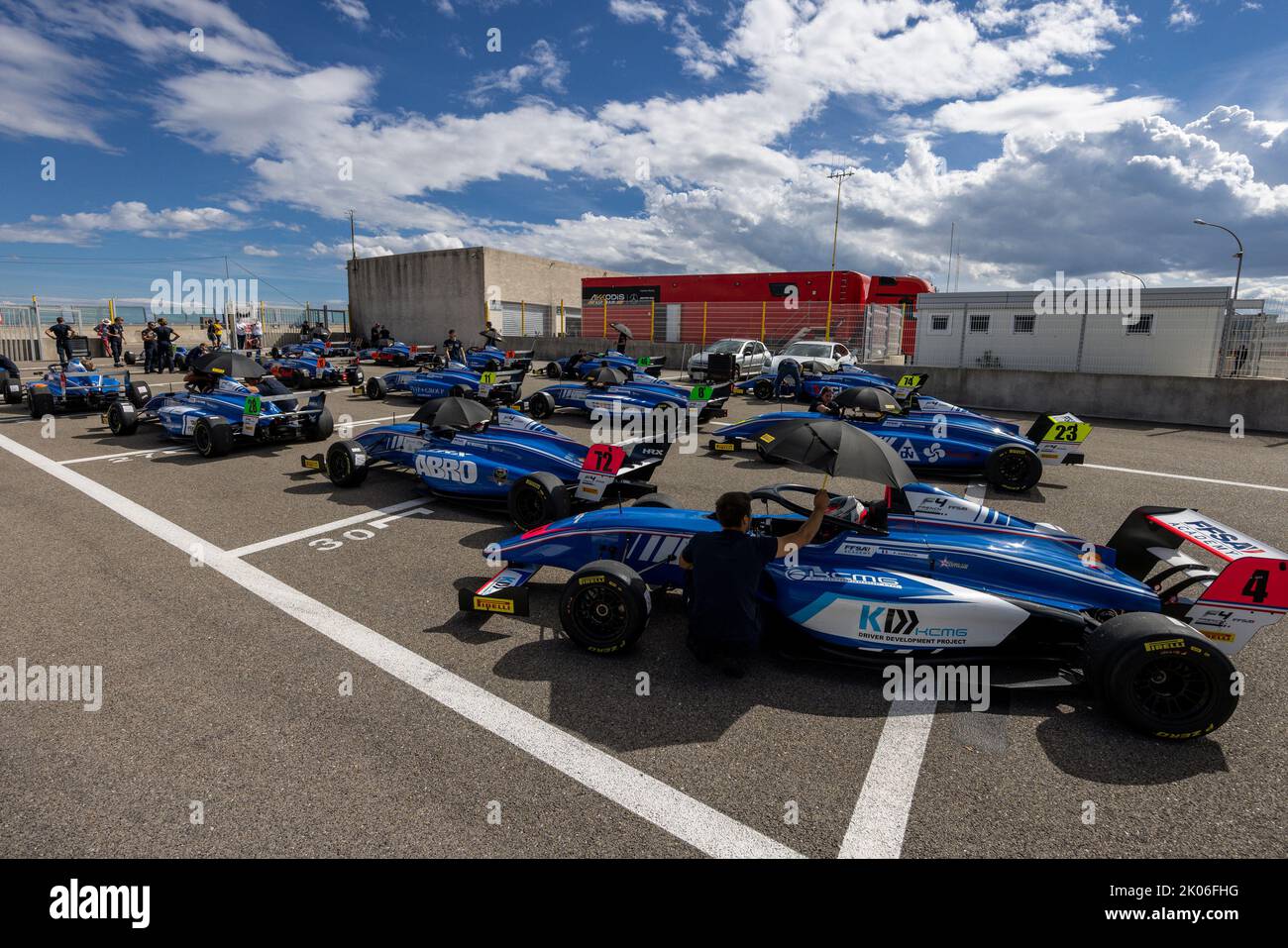 Ambiance pré-grilles, 04 SARRAZIN Pablo (fra), Formule 4 - Mygale ...