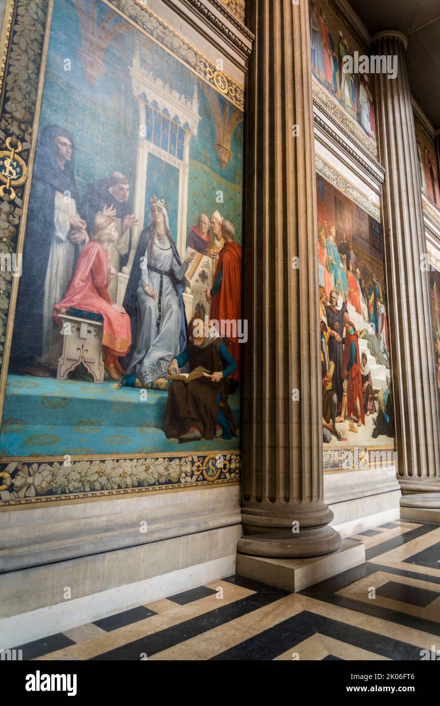 The Panthéon, a Neoclassical monument that is since French Revolution ...