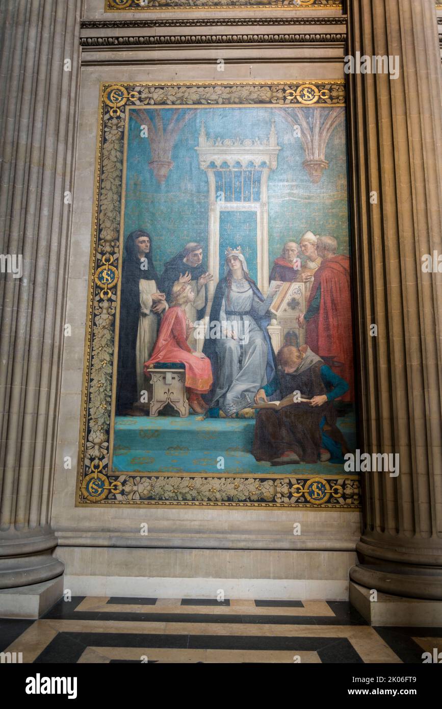 The Panthéon, a Neoclassical monument that is since French Revolution ...