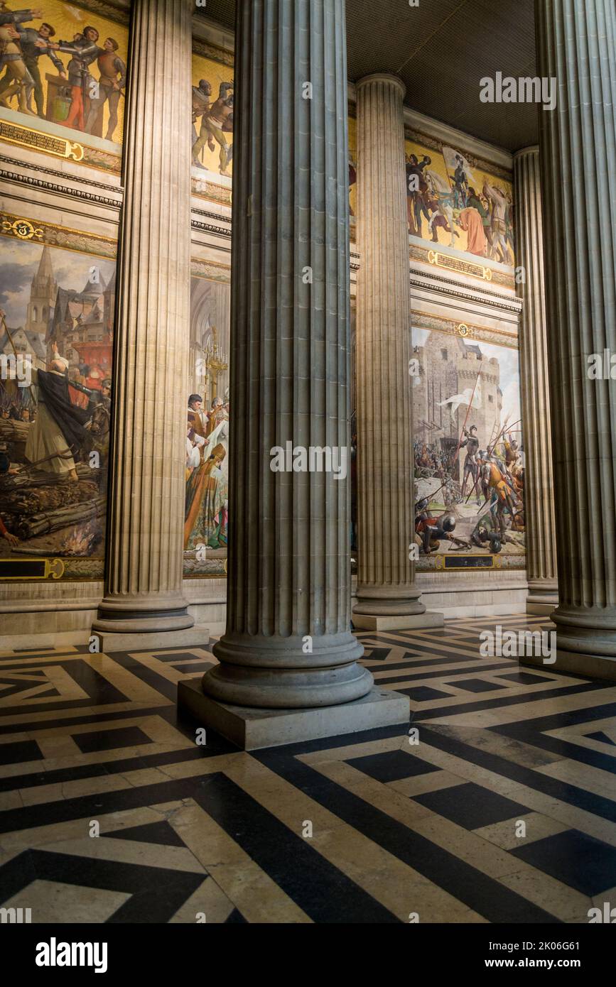 The Panthéon, a Neoclassical monument that is since French Revolution ...