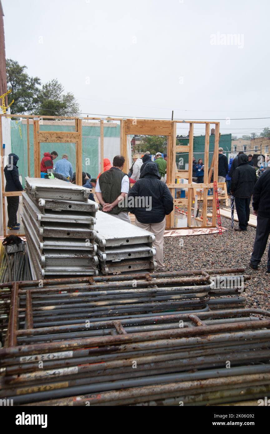 Volunteer build activities for World Habitat Day: 27th Annual Carter ...