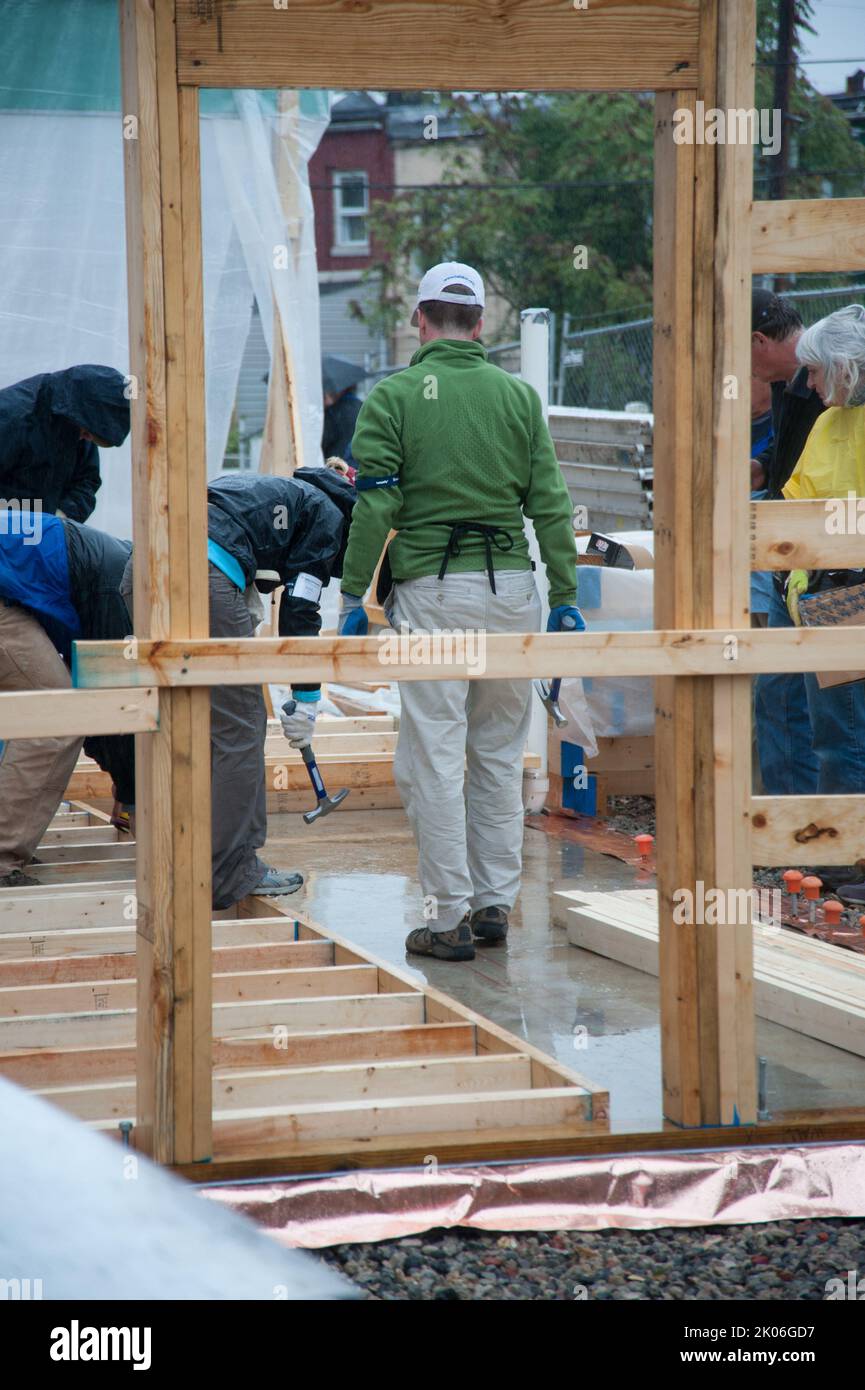 Volunteer build activities for World Habitat Day: 27th Annual Carter ...
