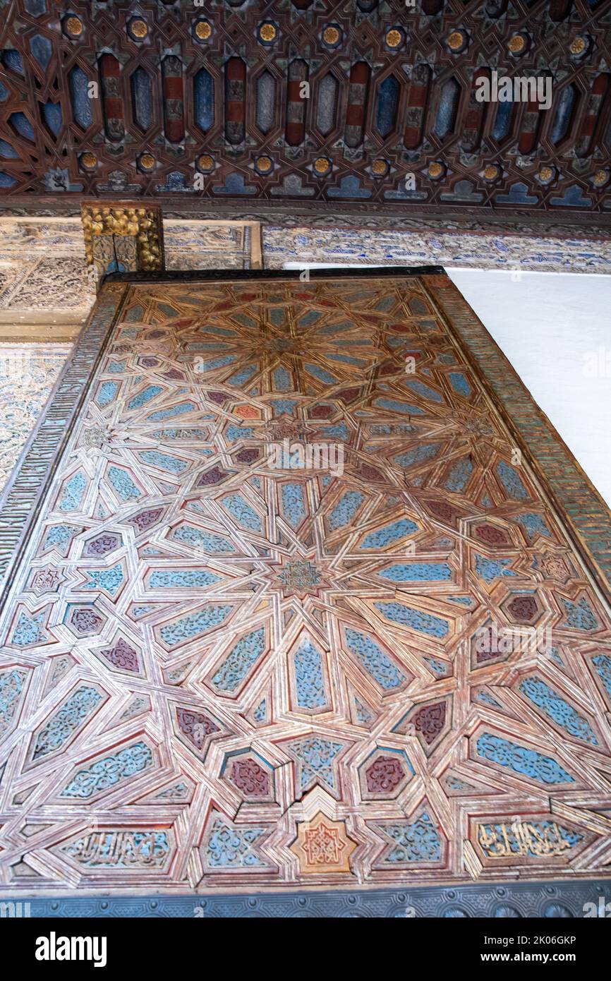 Seville, Spain - October 10: The Royal Alcazars of Seville, known as al ...