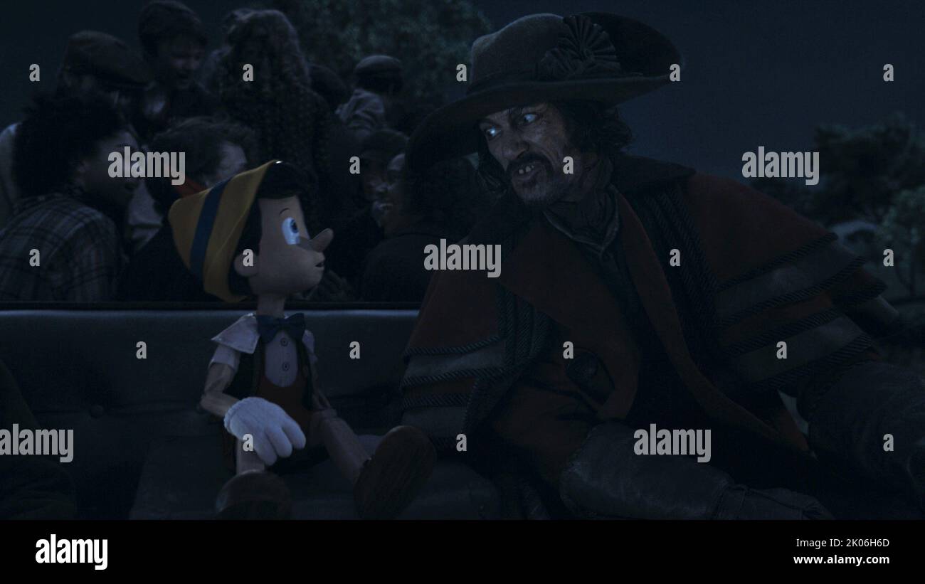 PINOCCHIO, from left: Pinocchio (voice: Benjamin Evan Ainsworth), Luke ...