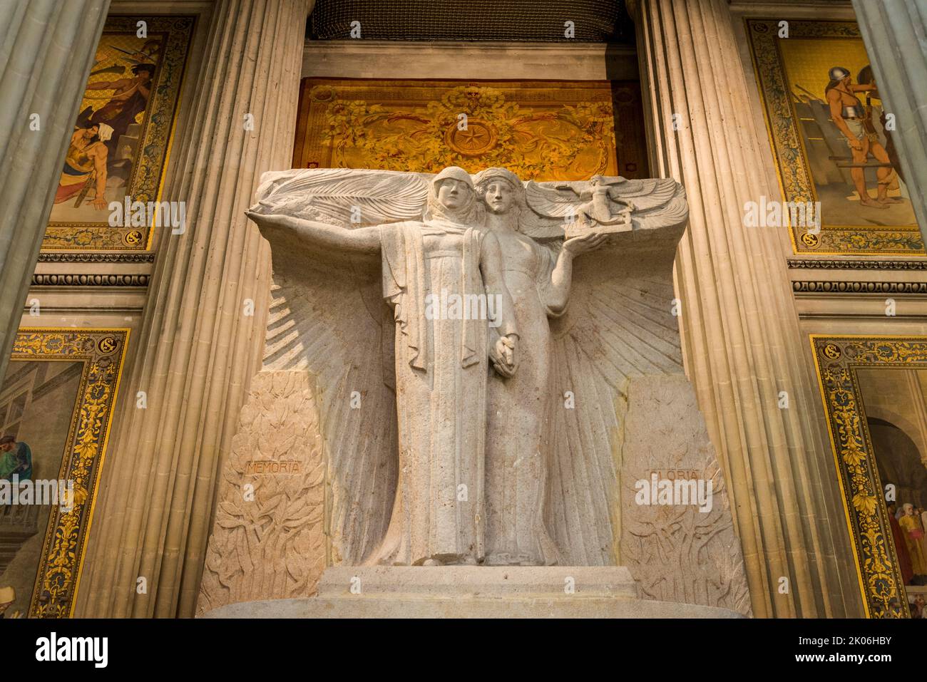 Allegories of Memory and Glory monument to unknown heroes and martyrs ...