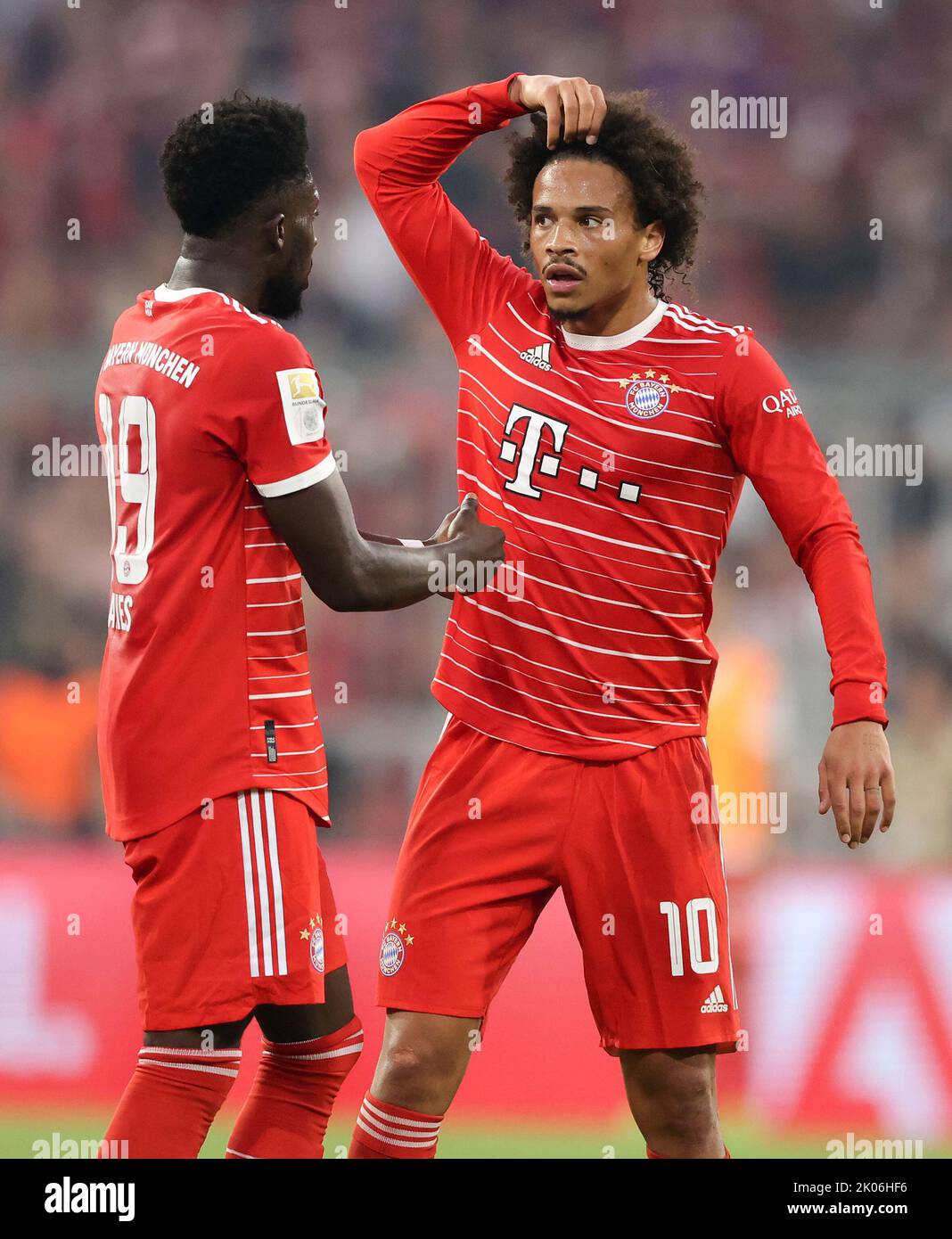 Leroy Sane of Bayern Muenchen FC Bayern MŸnchen - Borussia ...