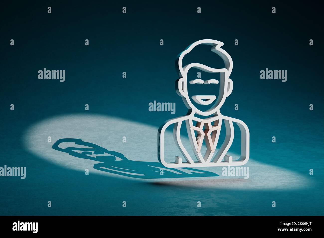 Beautiful abstract illustrations Groom symbol icon on a dark blue ...