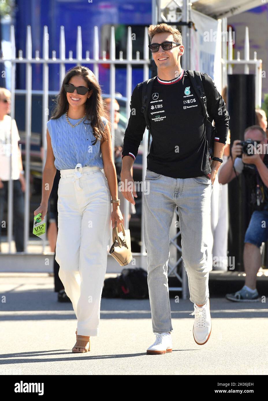 Carmen Montero And George Russell Hi res Stock Photography And Images