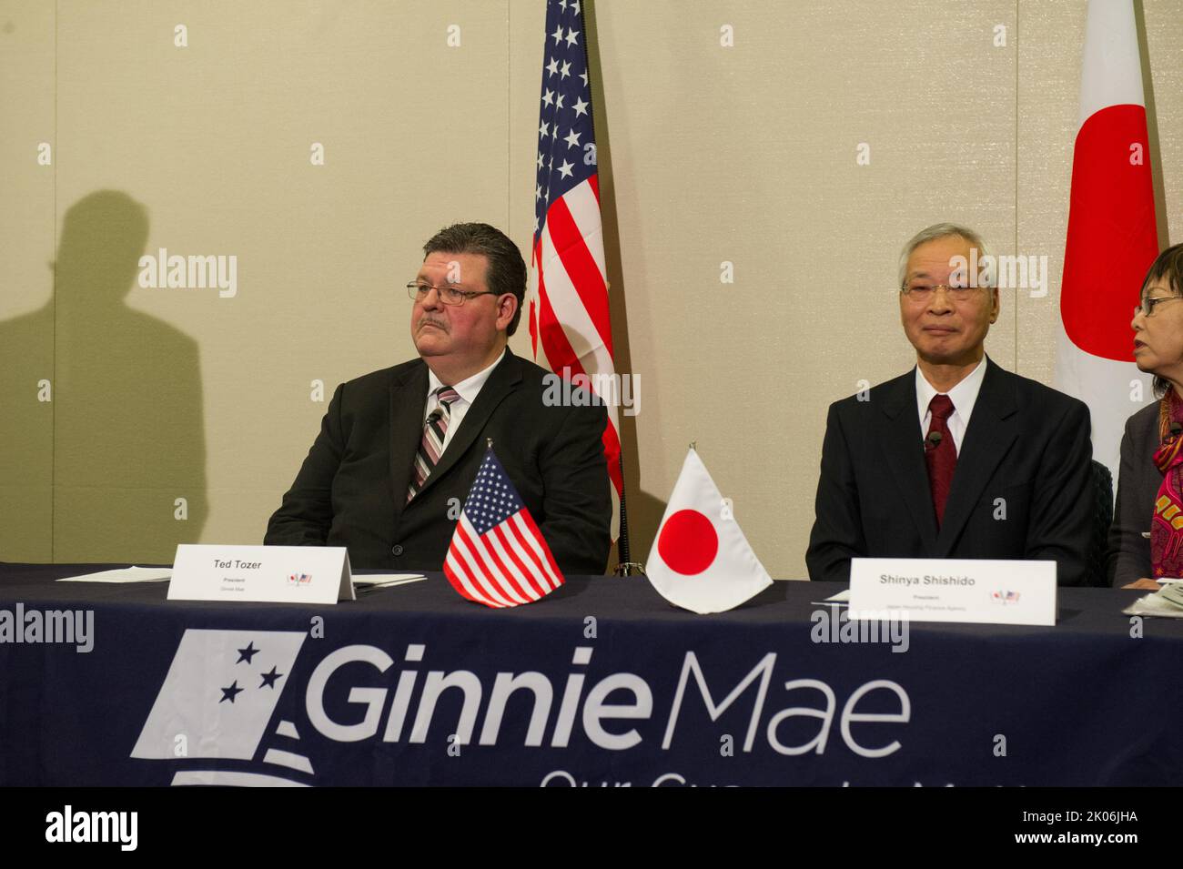 Signing event for Memorandum of Understanding between Ginnie Mae and ...