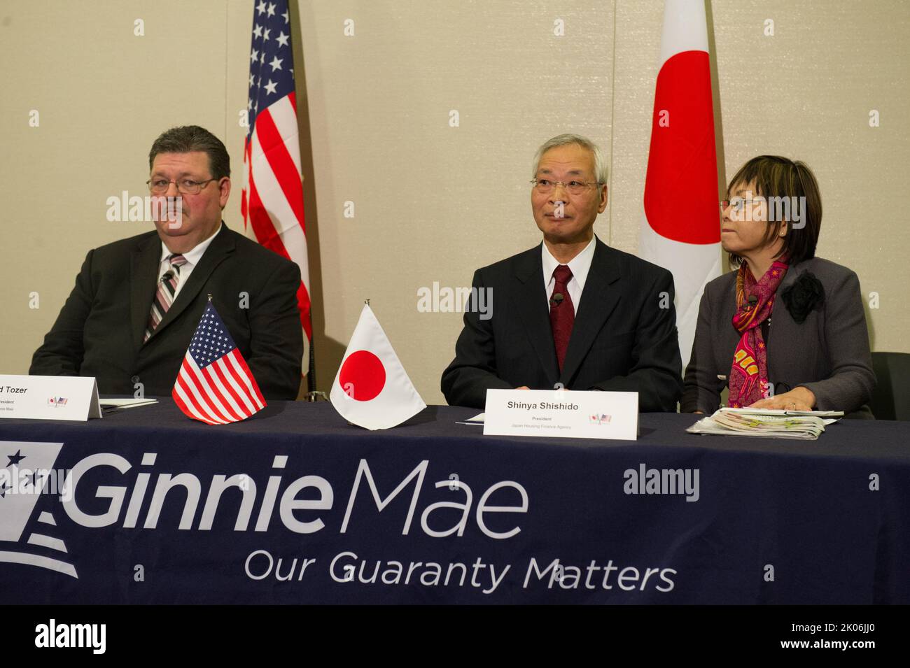 Signing event for Memorandum of Understanding between Ginnie Mae and ...