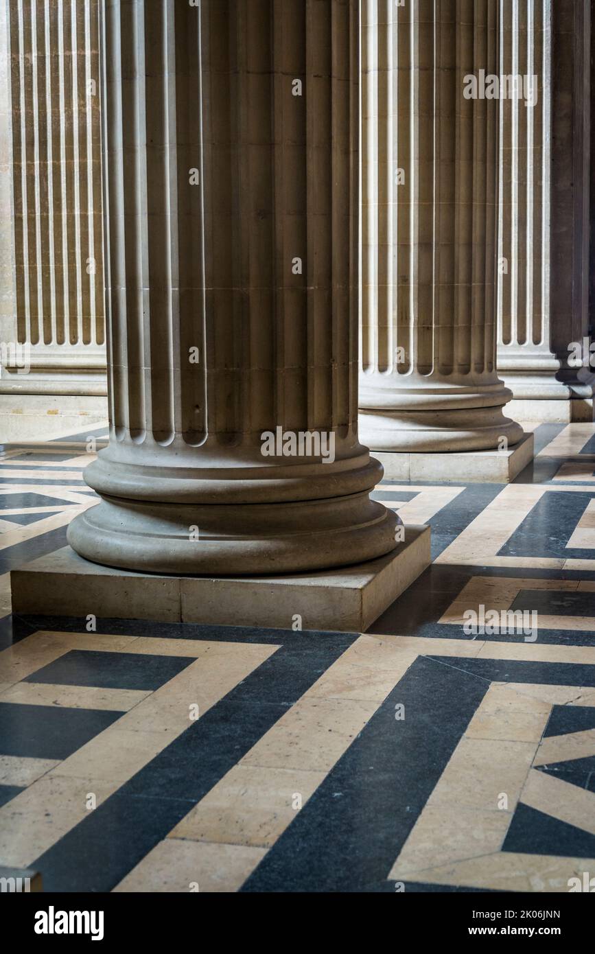 The Panthéon, a Neoclassical monument that is since French Revolution ...