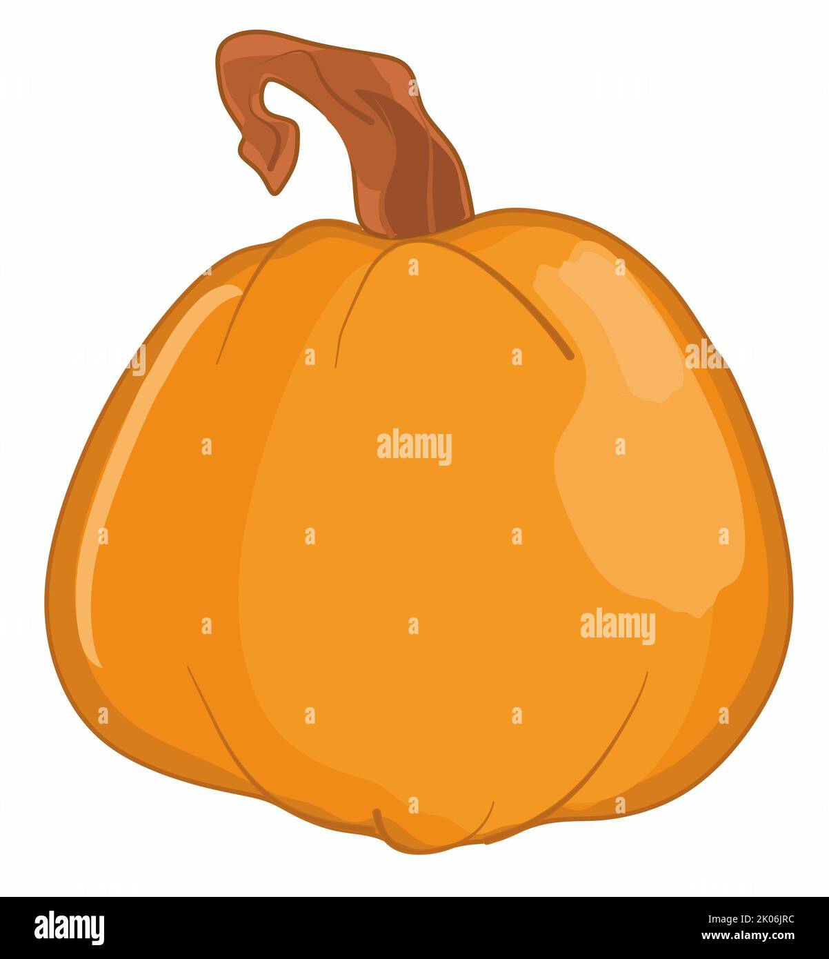 orange pumpkin cartoon Stock Photo - Alamy