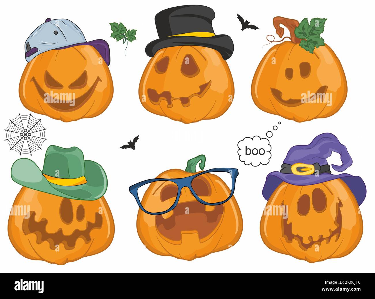 Cartoon pumpkin hi-res stock photography and images - Alamy