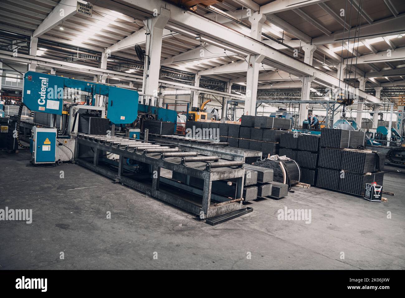 iron rack factory Stock Photo - Alamy