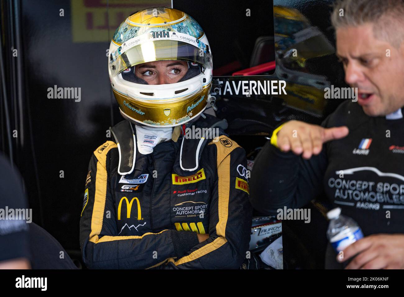 DETAVERNIER Angélique, CSA Racing, Audi R8 LMS GT4, portrait during the ...