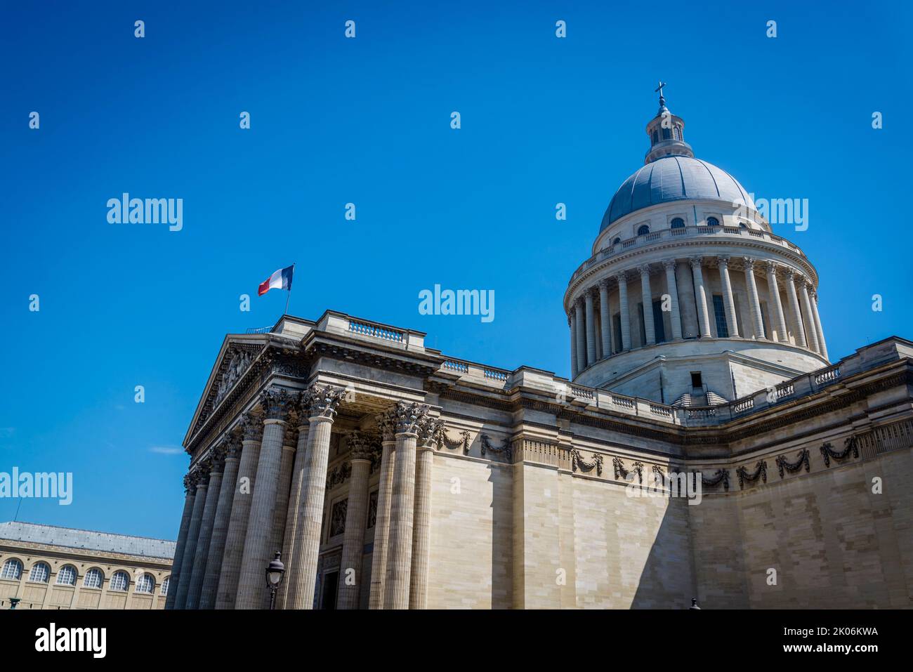 The Panthéon, a Neoclassical monument that is since French Revolution ...