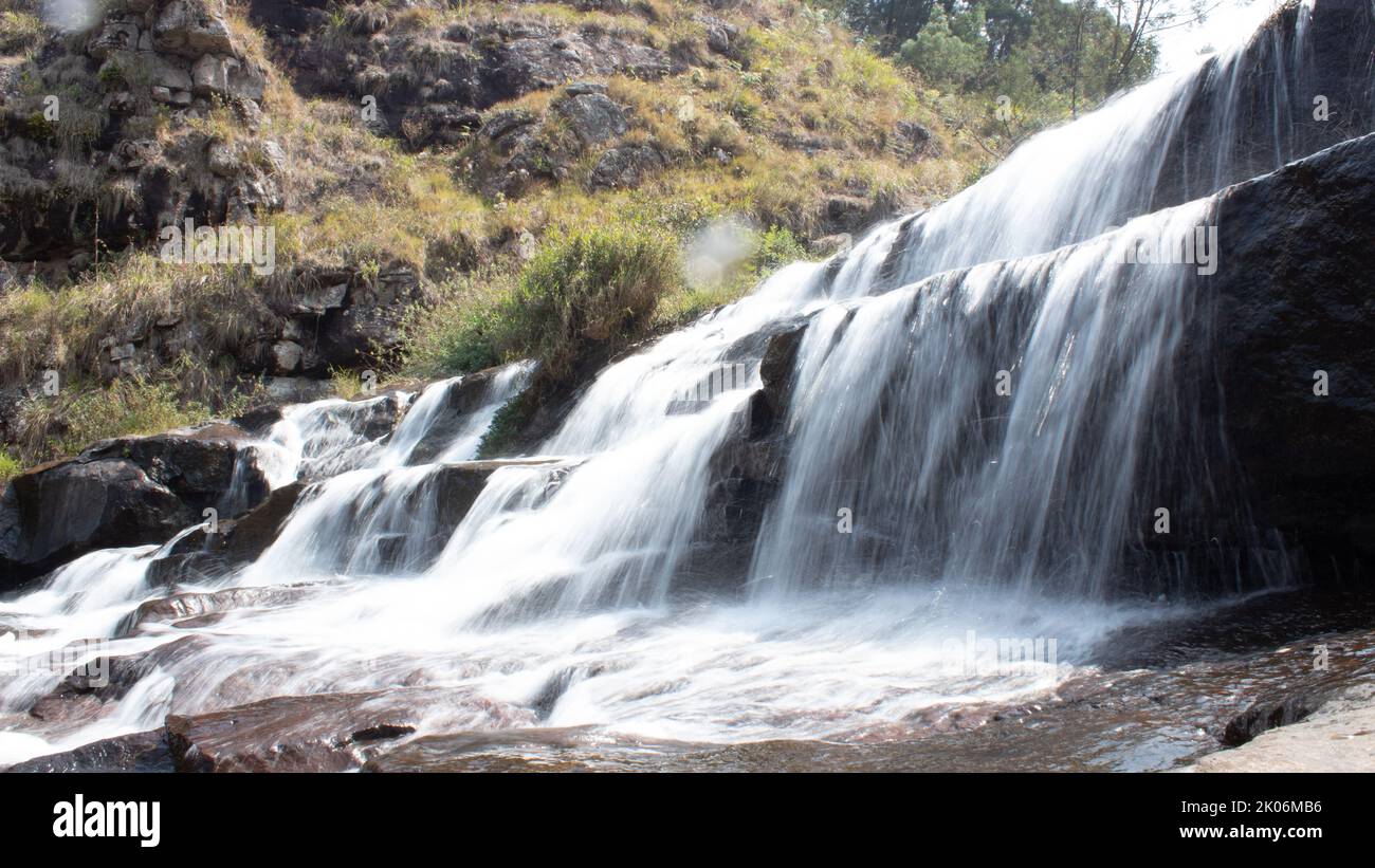 waterfall in kodanadu tamilnadu. Water falls in the hidden waterfall in ...