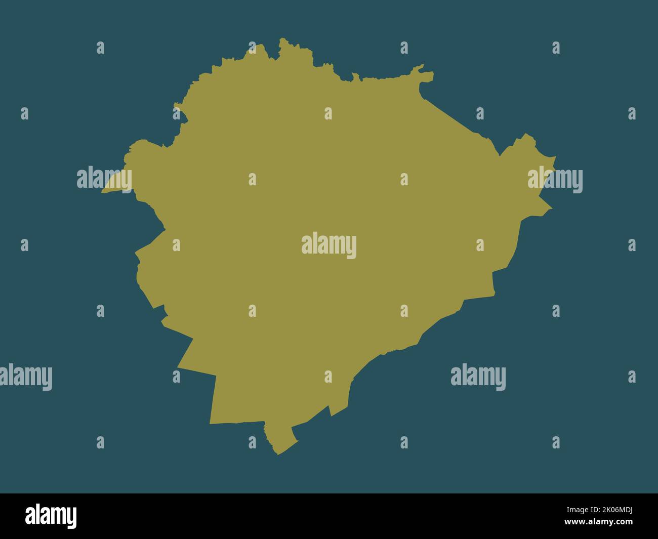 Tiaret outline map hi-res stock photography and images - Alamy