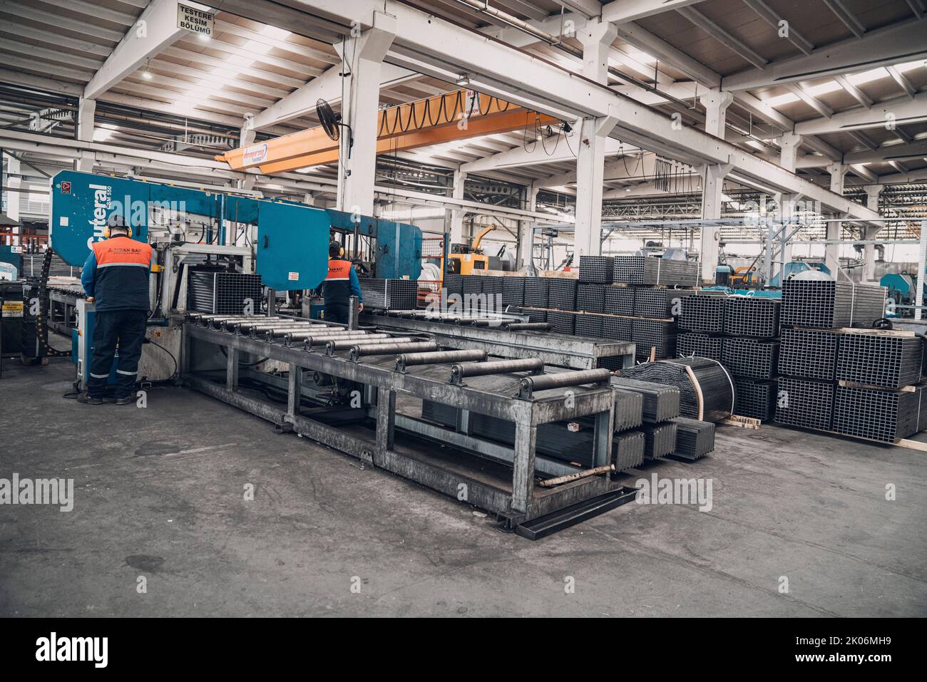 iron rack factory Stock Photo - Alamy
