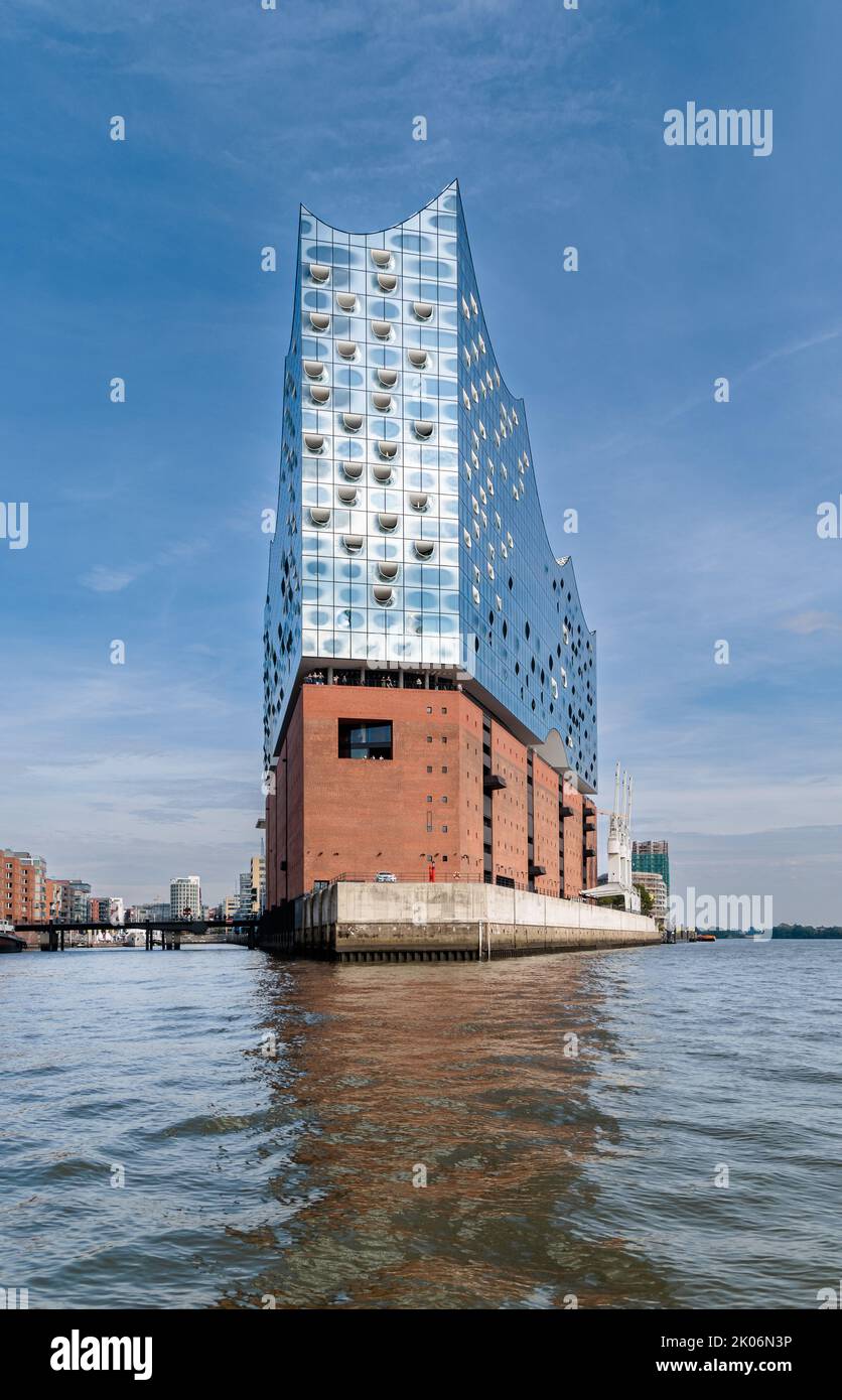 Hamburg, Germany. 04th Sep, 2022. View of the Elbphilharmonie concert ...