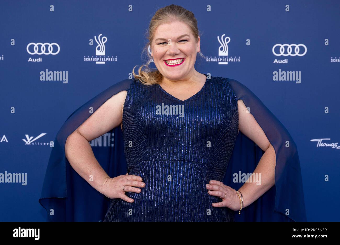 Berlin, Germany. 09th Sep, 2022. Gisa Flake comes to the award ceremony ...