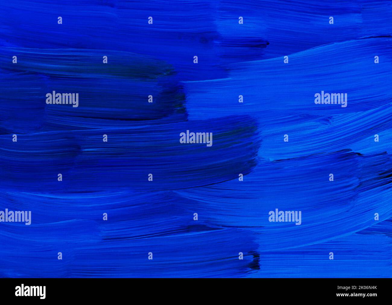 Abstract art background oil painting, cobalt blue texture. Brush ...