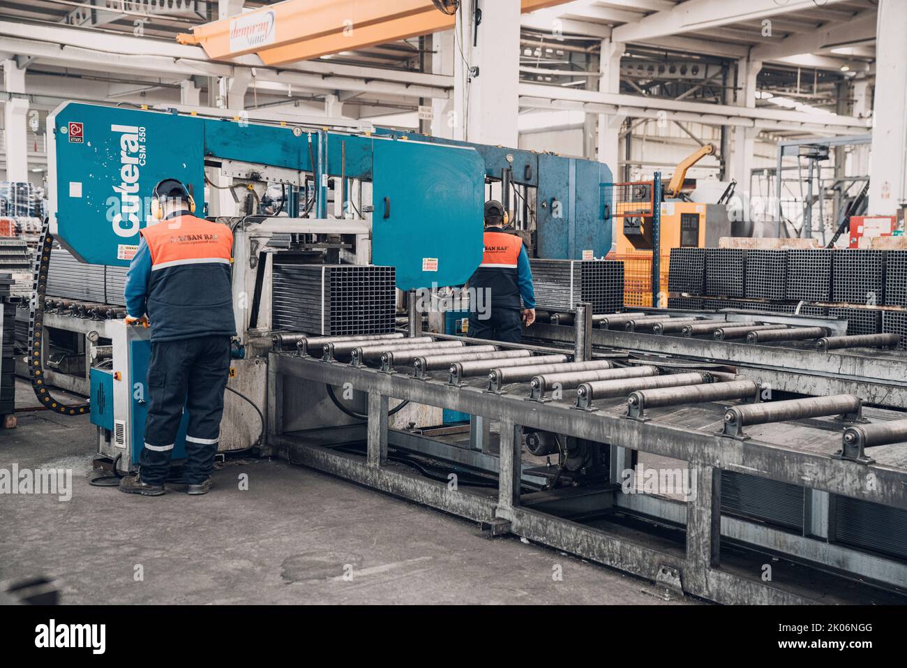 iron rack factory Stock Photo - Alamy