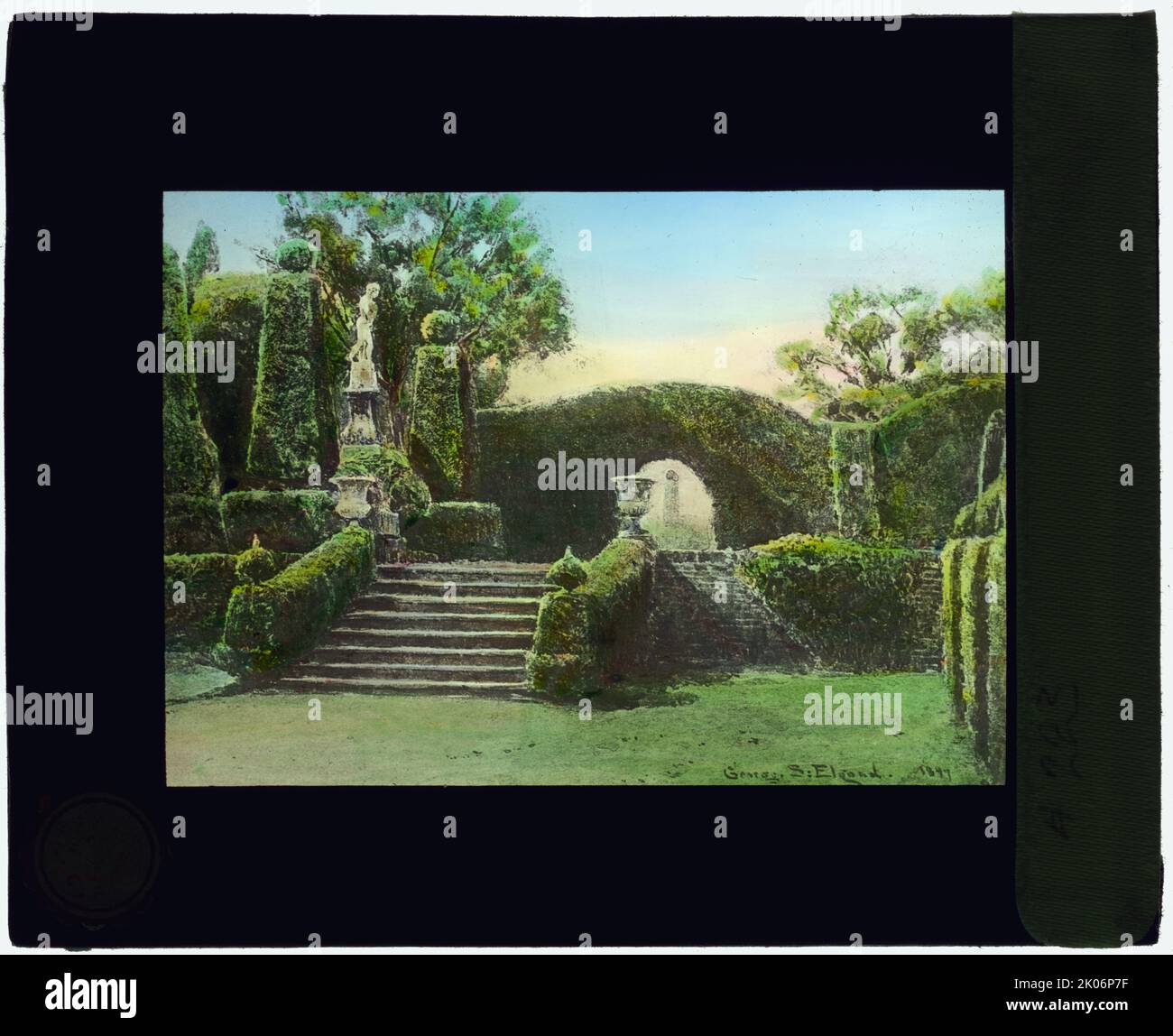 Reproduction of illustration: The Terrace, Brockenhurst, between 1915 ...