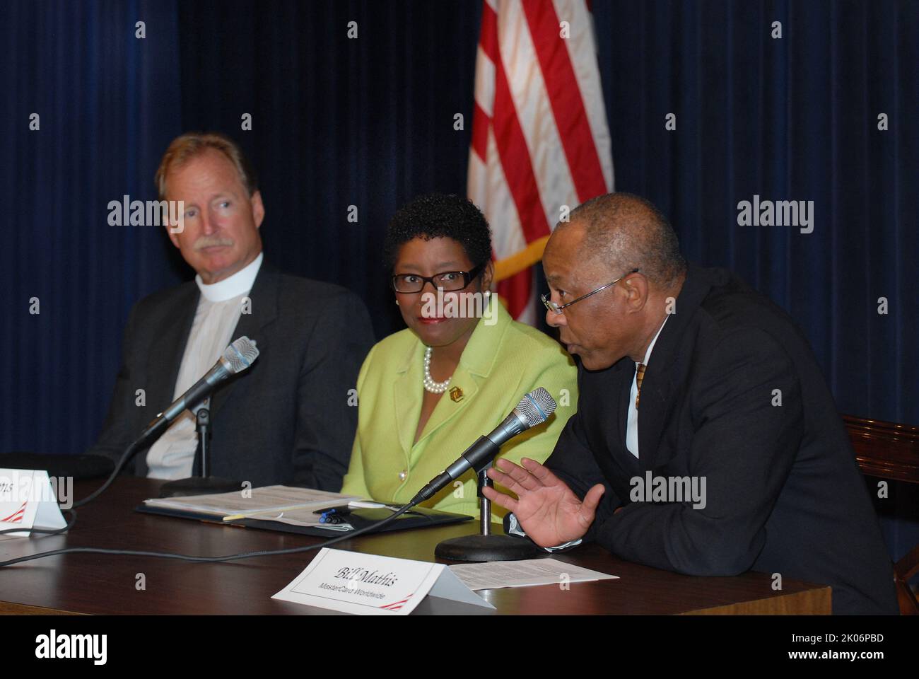 White House Faith Based Initiative meeting June 18, 2008 Stock Photo ...