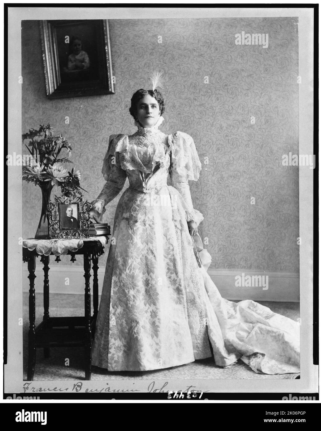 Ida saxton mckinley wife william mckinley first lady united states ...