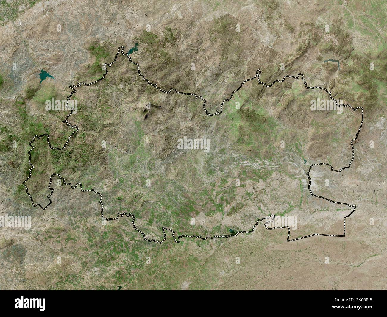 Tissemsilt outline map hi-res stock photography and images - Alamy