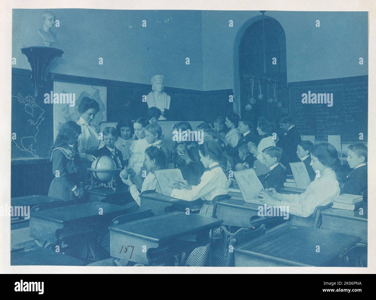 19th century school children photo hi-res stock photography and images ...