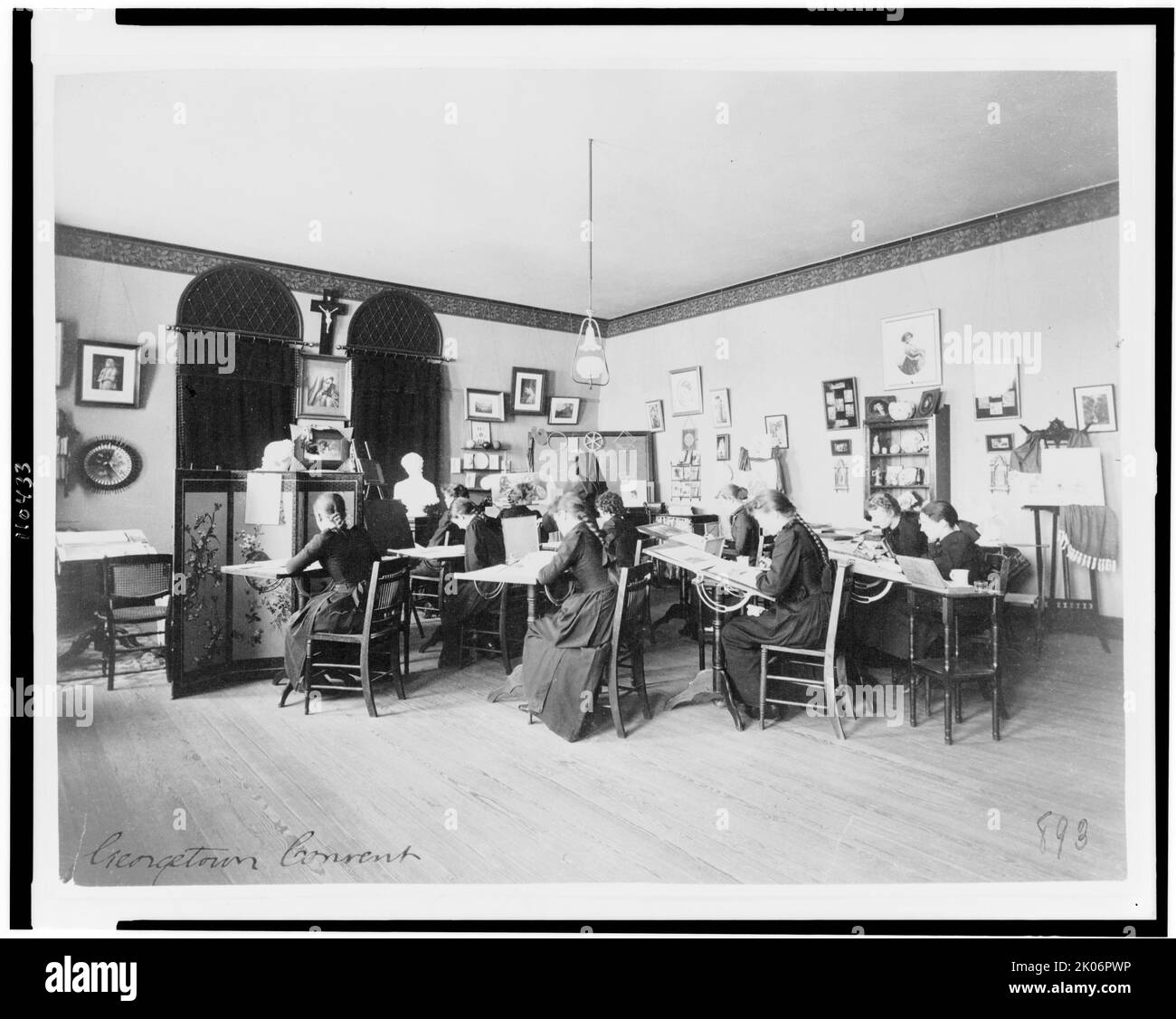 1890s religious art Black and White Stock Photos & Images - Alamy