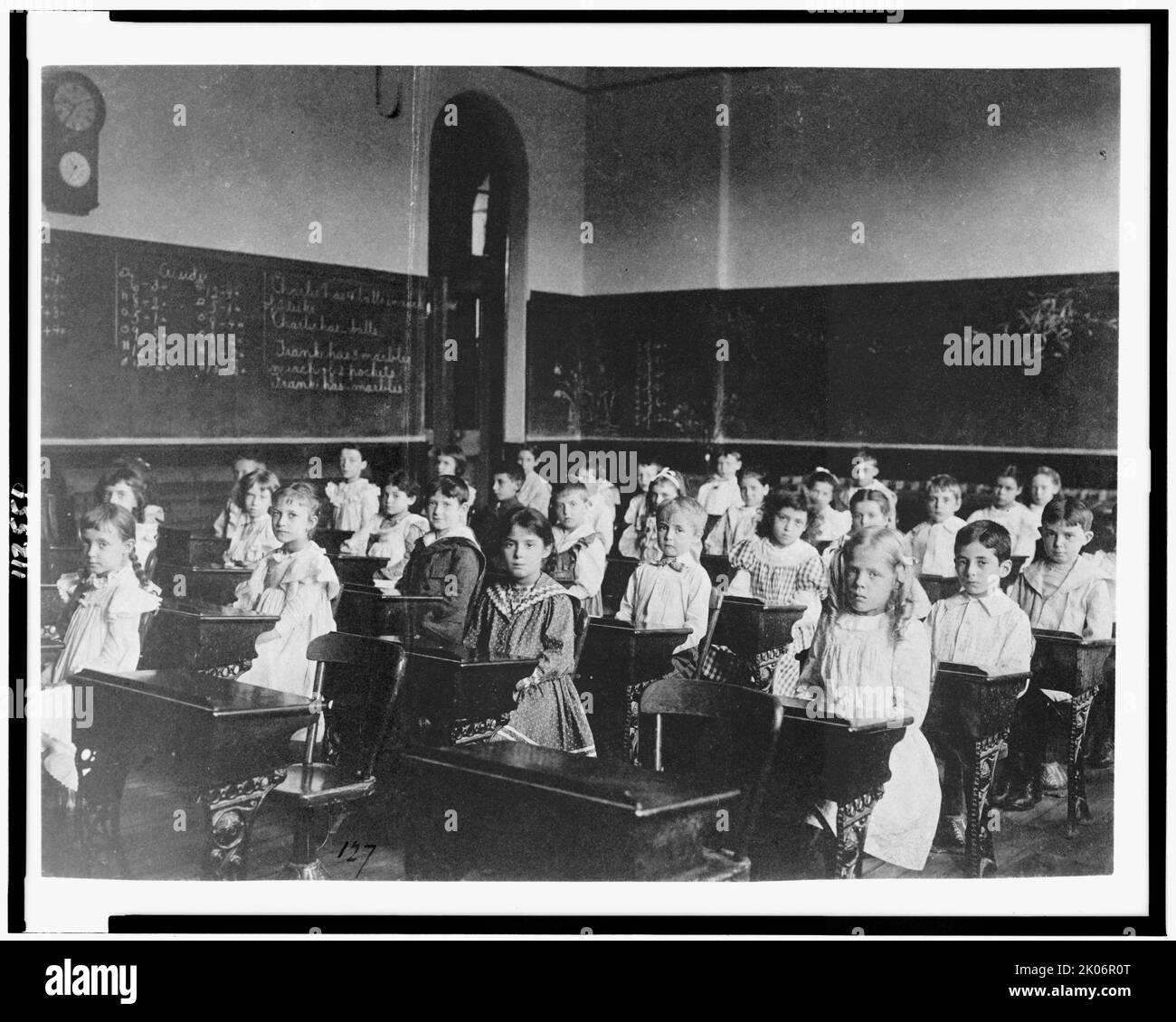 1910 classroom Cut Out Stock Images & Pictures - Alamy