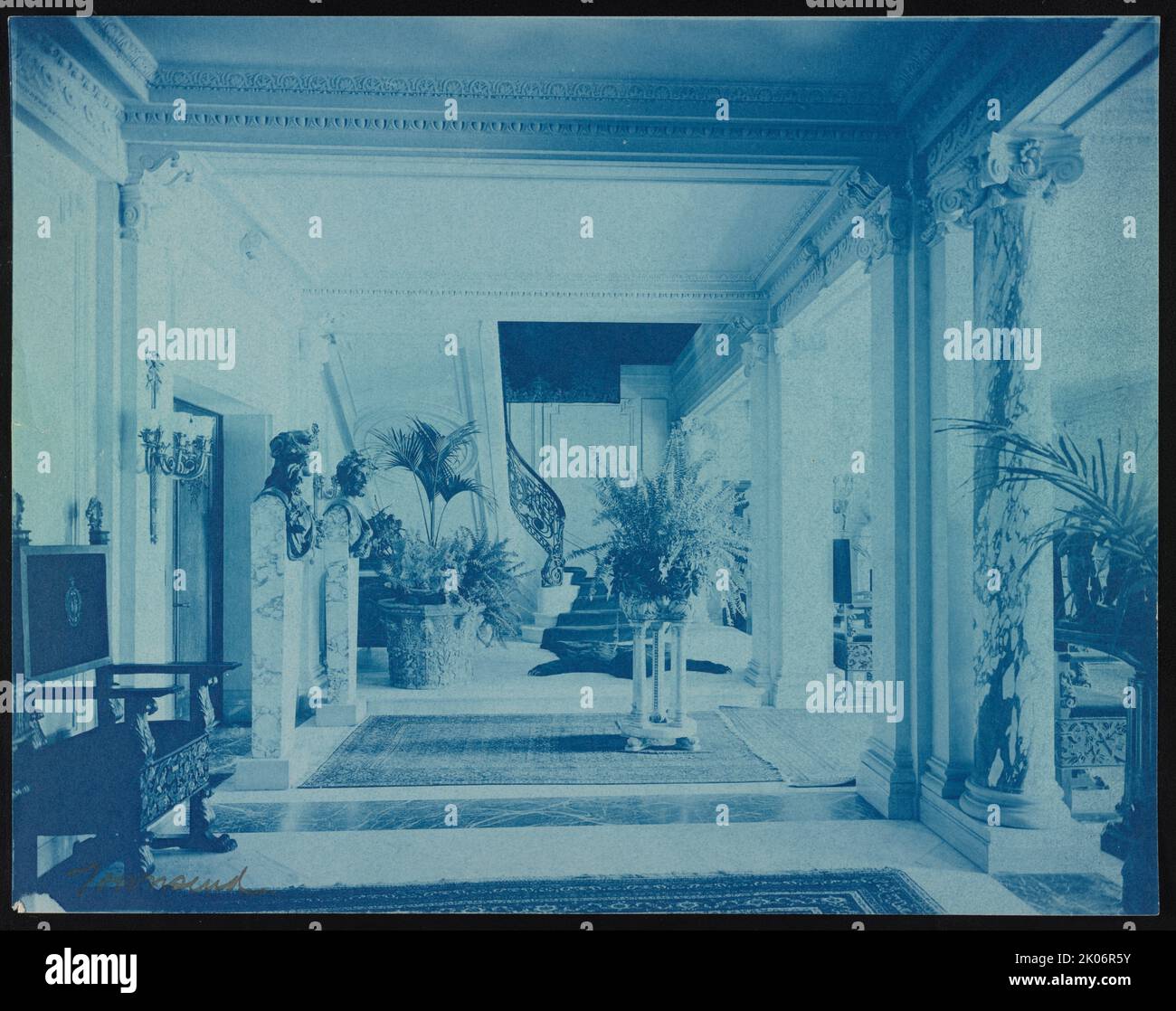 Cyanotypes 1910 1920 gmgpc hi-res stock photography and images - Alamy