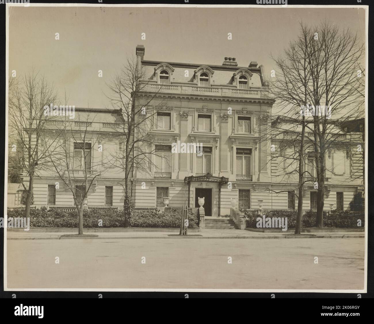 Mary Scott Townsend house, Washington, D.C., c1910. Photograph shows ...