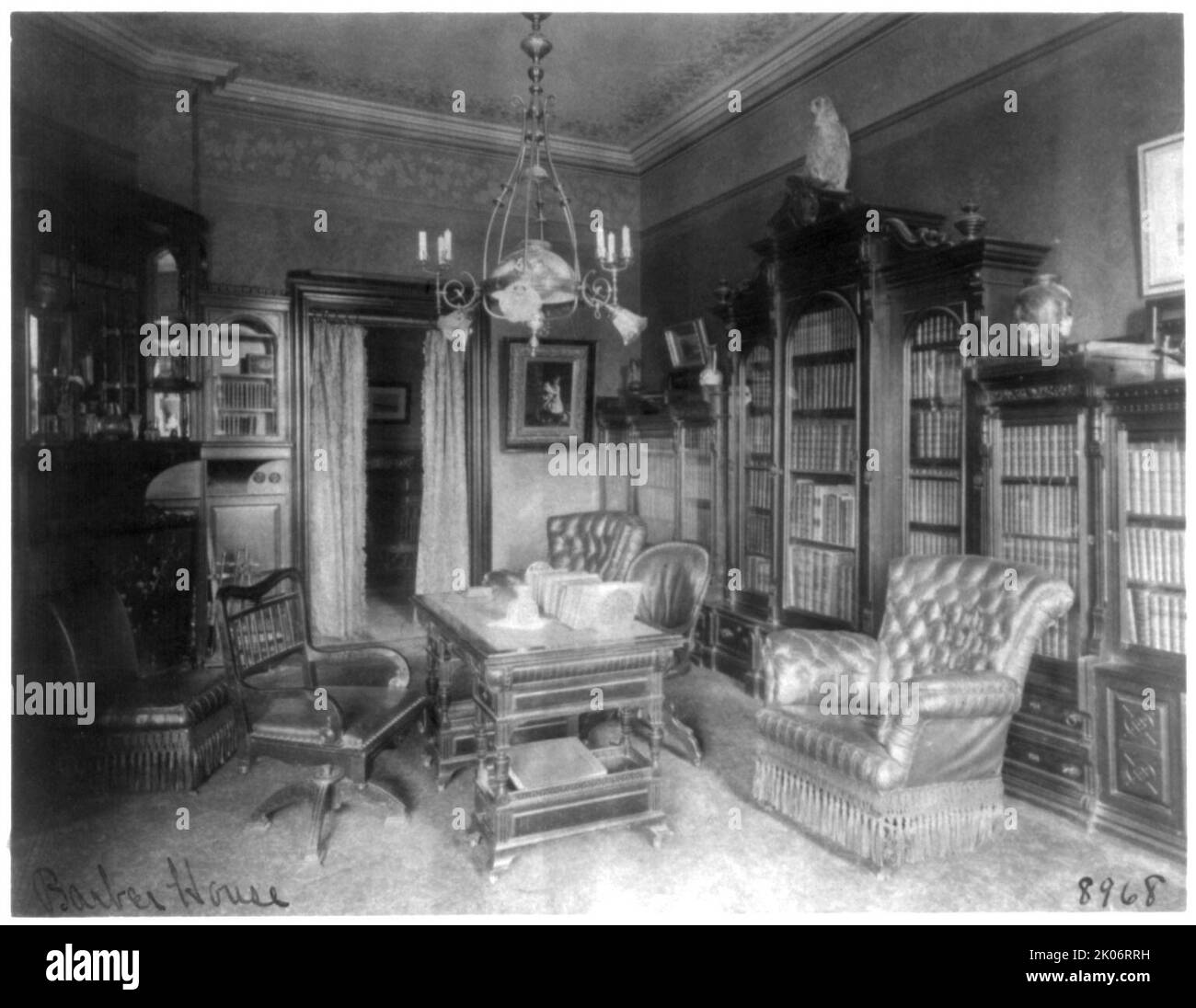 Queen anne mansion interior library hi-res stock photography and images ... Queen anne mansion interior library hi-res stock photography and images ...