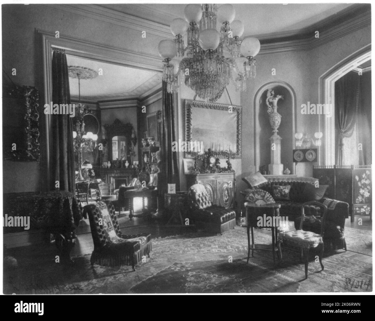 Interior white house washington Cut Out Stock Images & Pictures - Alamy