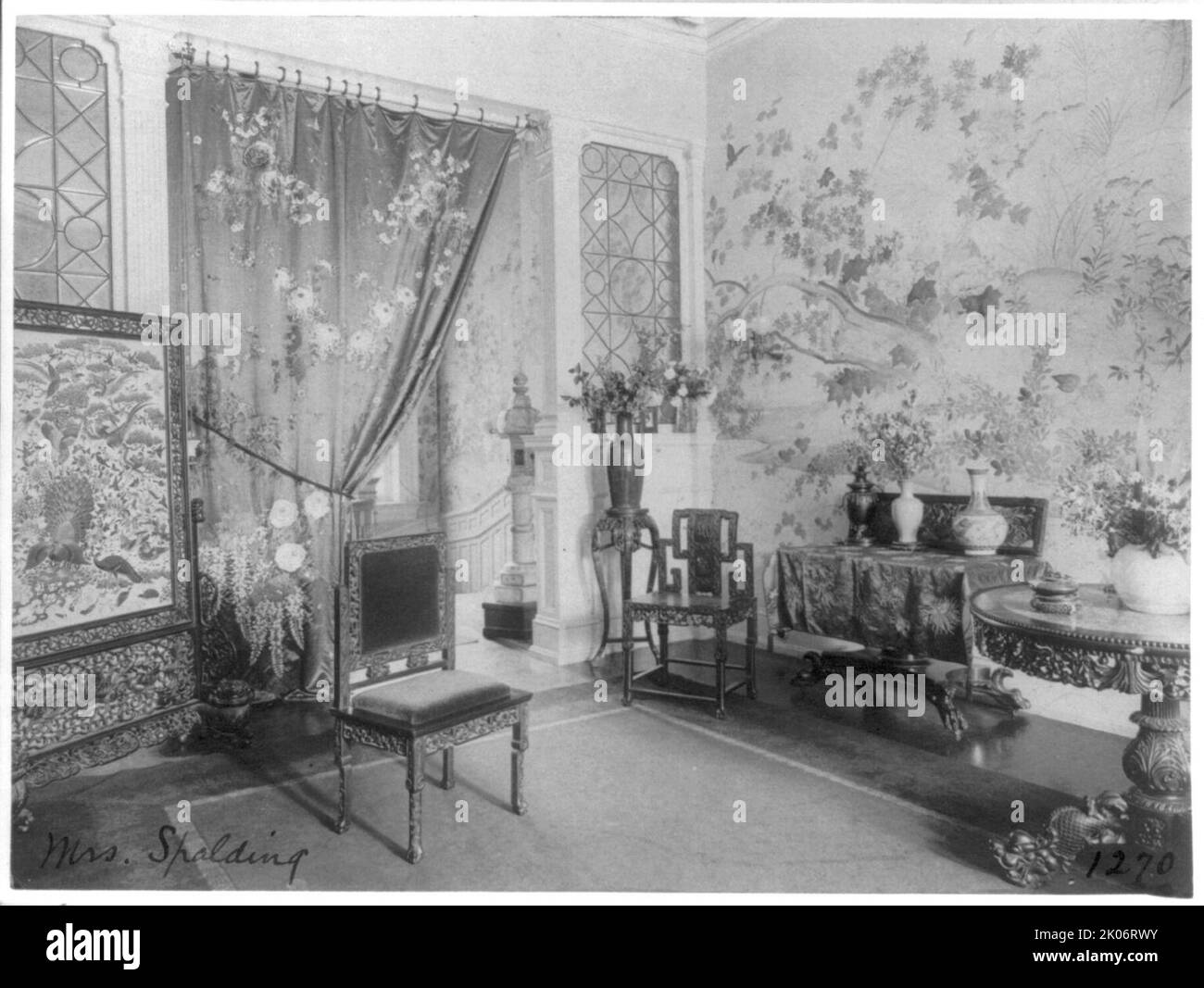 1900 home america interior hi-res stock photography and images - Alamy