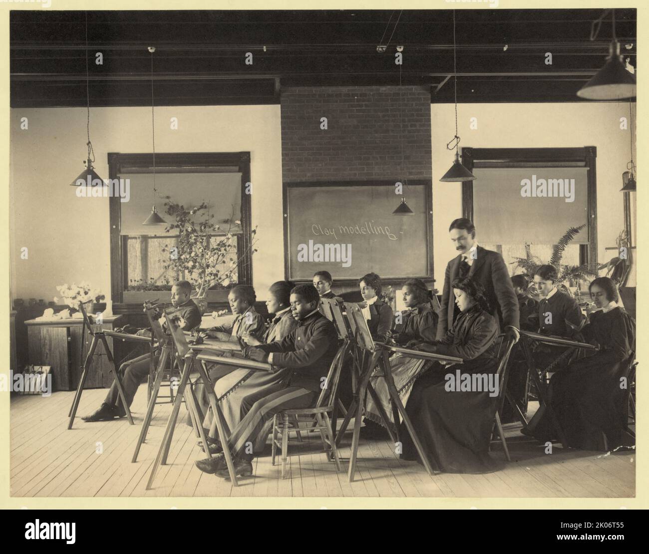 Formal class in liberal arts and sciences Hampton Institute, Hampton ...